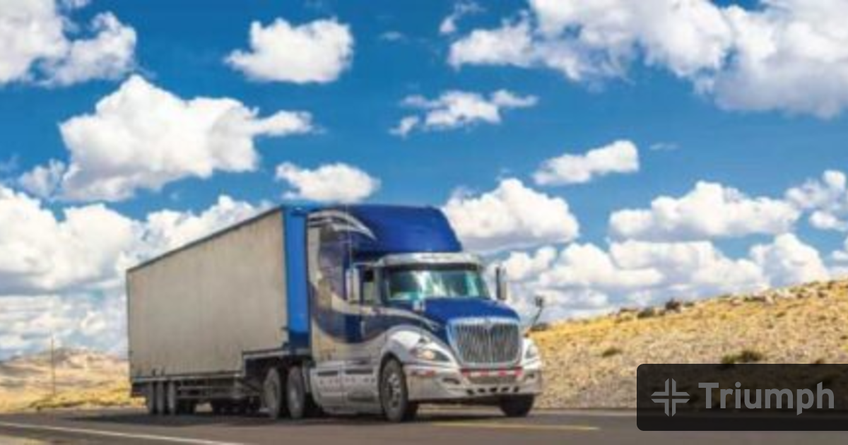 Choosing a Factoring Company for your Trucking Business? - Triumph